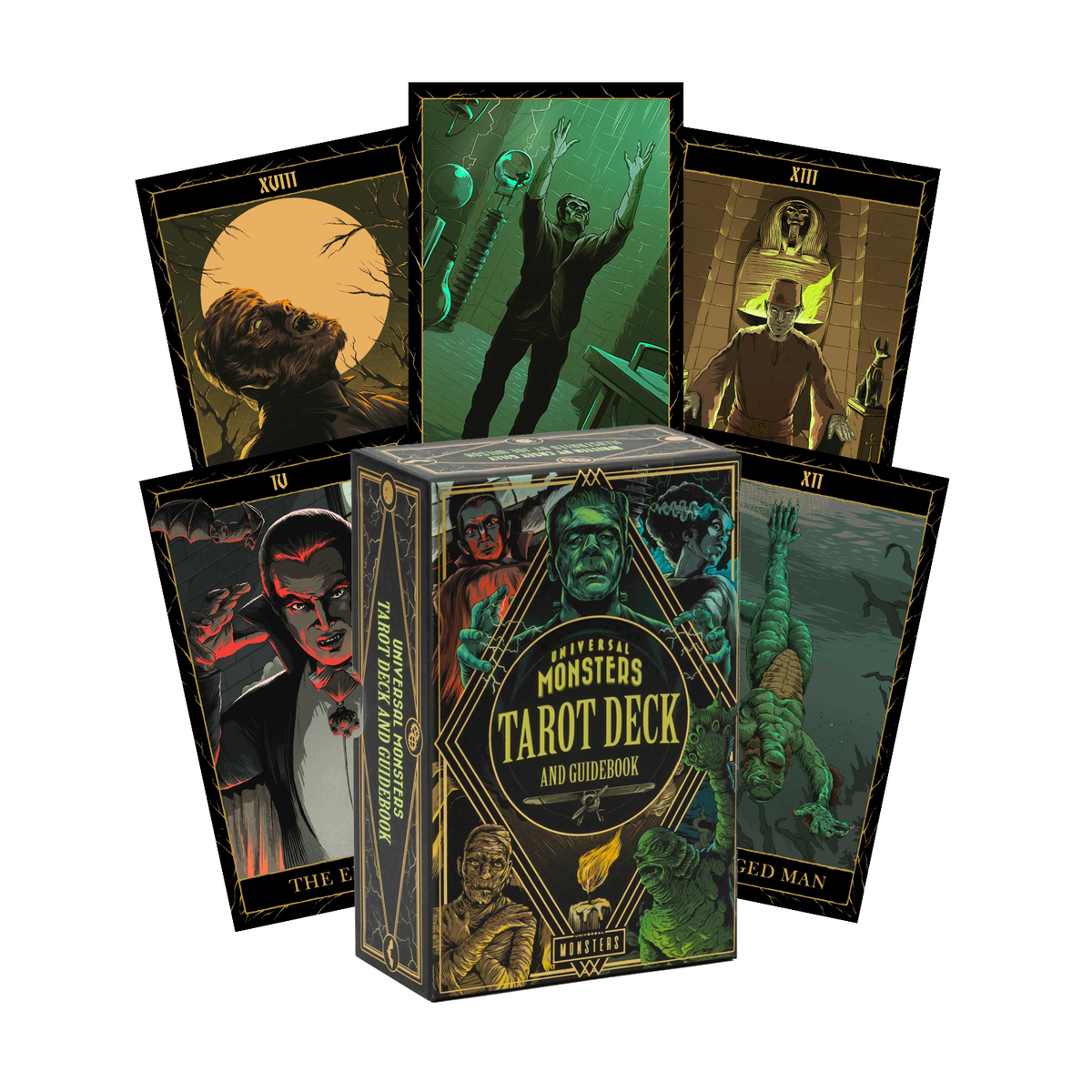 Universal Monsters Tarot cards and guidebook Insight Editions – CardsHouse