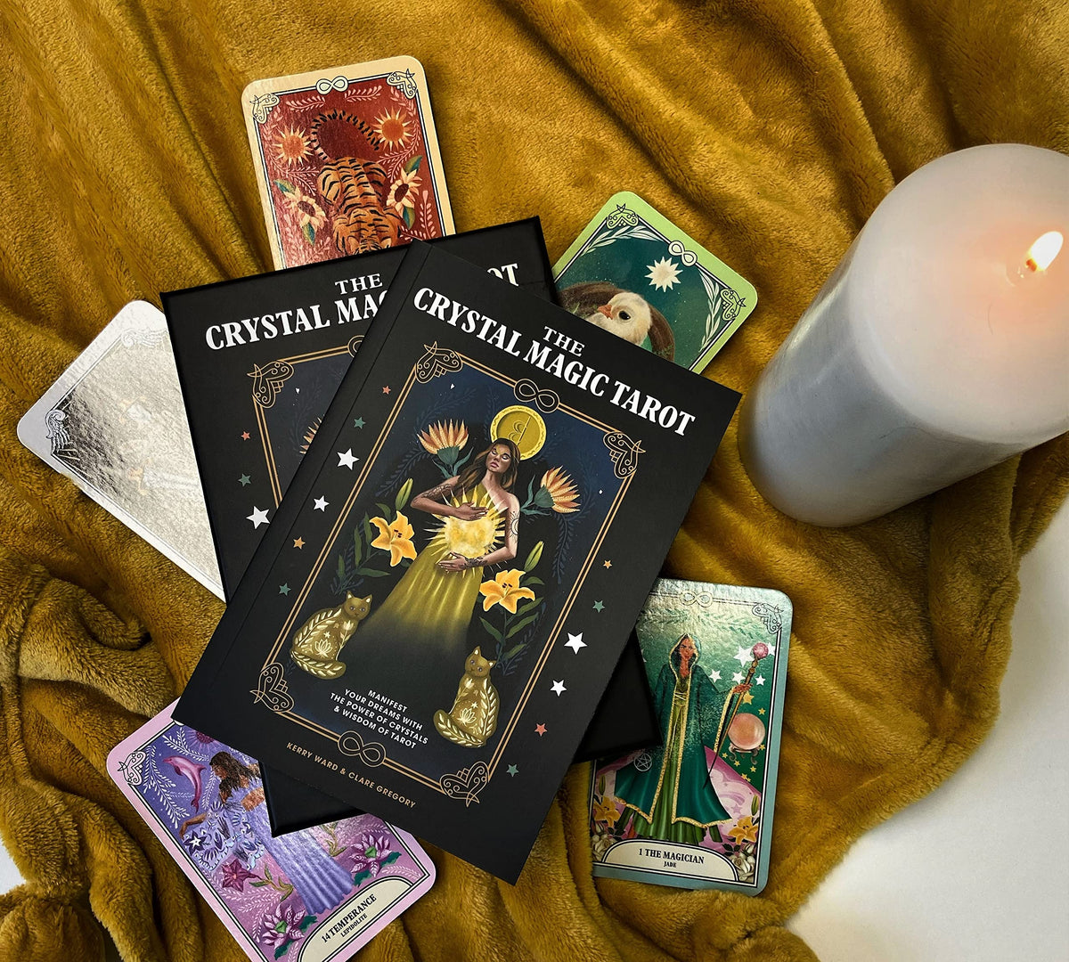 The Crystal Magic Tarot Cards Orange Hippo – CardsHouse
