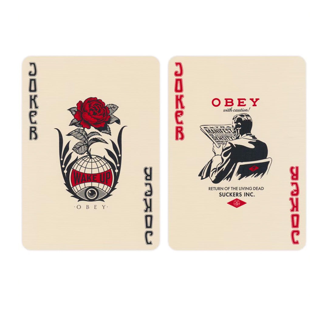 Obey Playing Cards Collage edition Theory11 – CardsHouse