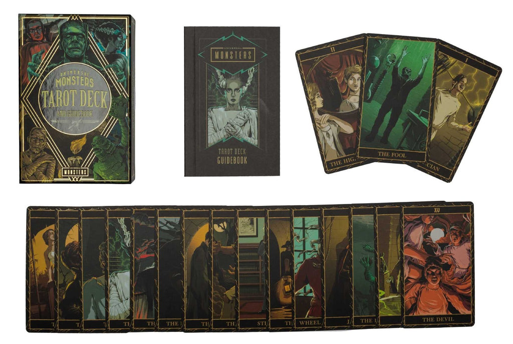 Universal Monsters Tarot cards and guidebook Insight Editions – CardsHouse